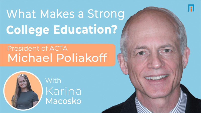 What Makes a Strong College Education? | Interview with Dr. Michael ...