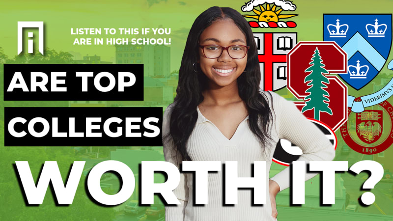 Are Top Colleges Worth It? | Interview with Jhaycee Barnes | Academic ...
