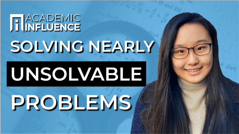 Solving Nearly Unsolvable Problems | Interview with Yunseo Choi | Academic Influence